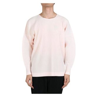 Issey Miyake Herren, Strickwaren, Rosa, XLGr&ouml;&szlig;e