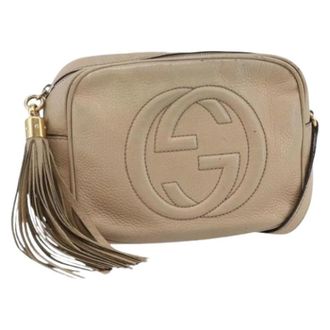 Gucci Pre-owned Vintage Cross Body Bag - - Pre-owned - Damen - Beige - ONE SIZE