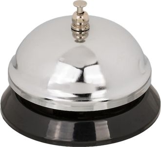Out of the Blue Tischklingel Hotel Empfangsklingel Glocke &Oslash;8,5 cm