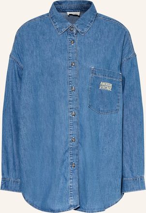 American Vintage American Vintage Jeansbluse Izeway blau