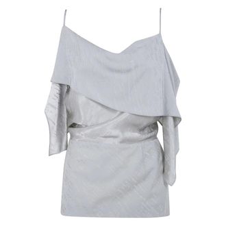 Maison Margiela Femme, Tops, Gris, Taille: 36 FR Hauts sans manches