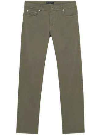 Brooks Brothers pantalon &agrave; coupe slim - Vert
