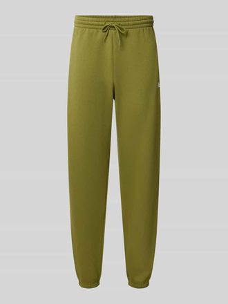 New Balance Regular Fit Sweatpants aus Baumwoll-Mix mit Label-Stitching