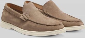 HUGO BOSS Slipper aus echtem Leder