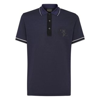 Billionaire Boys Club Homme, Tops, Bleu, Taille: XS Polo SS Double B