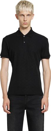 Gucci GG Technical Jersey Jacquard Polo Shirt