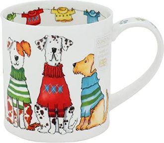 Dunoon Trendsetters Mug en porcelaine Motif chien Orcades 0,35 l