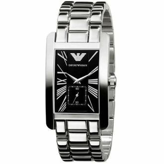 Emporio Armani Klassische Uhr - - Accessories - Herren - Grau - ONE SIZE