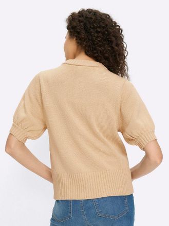Heine Strickjacke Strickjacke Kurzarm