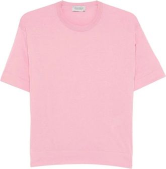 John Smedley Homme, Tops, Rose, Taille: M Danby T-Shirt