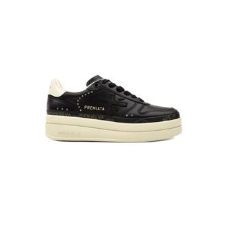 Premiata Femme, Chaussures, Noir, Taille: 39 EU Micol Low Top Baskets