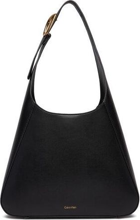 Calvin Klein Handtasche Hardware Adj Strap Medium Bag LV04F3402G Schwarz