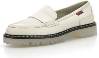 Kickers Deck Loafer, Mocassins Femme, Blanc, 39