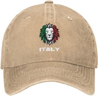 Generic Casquette De Sport,Drapeau Italien De LItalie,Mode Casquettes Sports Classic Chapeau De Papa pour Sport Femme Badminton