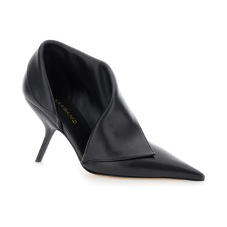 Ferragamo Femme, Chaussures, Noir, Taille: 38 1/2 EU Escarpins Pointus