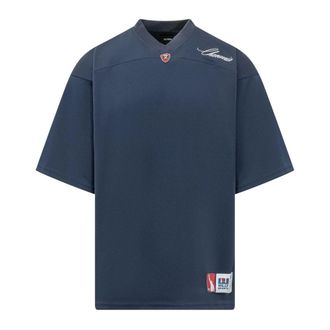 Willy Chavarria Maillot de sport OS - Homme - Sport - Bleu - Taille: L