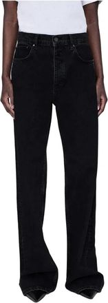 Anine Bing Hugh Jeans - - Jeans - Damen - Schwarzk - W30