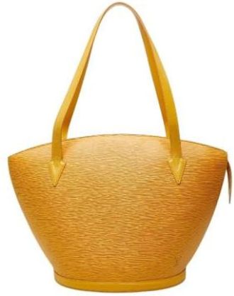 Louis Vuitton Pre-owned Cuir sacs-louis-vuitton - Femme - Pre-owned - Jaune - Taille: ONE Size