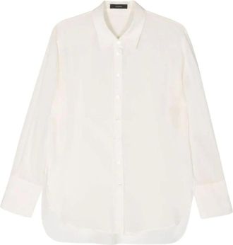 Joseph Femme, Blouses et Chemises, Blanc, Taille: 42 FR Joe Blouse