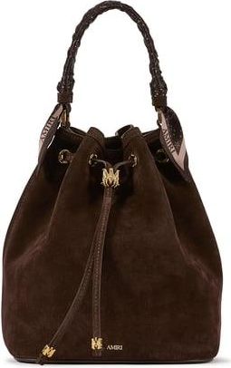 Amiri Sac seau en cuir su&eacute;d&eacute;