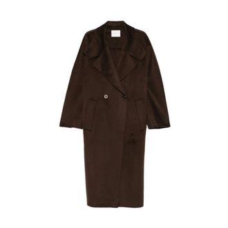 Lisa Yang Doppelreihiger Mantel - - Coats - Damen - Braun - M