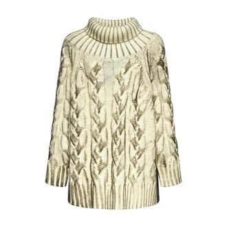 John Richmond Cable Knit Rollkragenpullover - - Knitwear - Damen - Wei&szlig; - XS