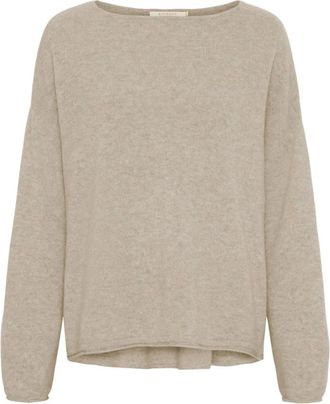 BTF-CPH Btfcph, Femme, Pulls, Beige, Taille: 40 FR Tricot &agrave; col rond