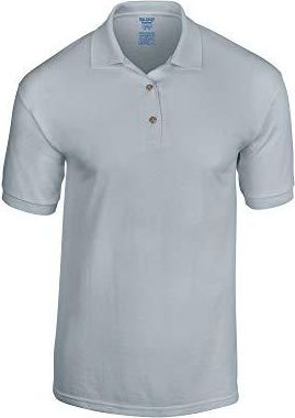 Gildan Polo à Manches Courtes pour Homme (3XL) (Gris Clair)