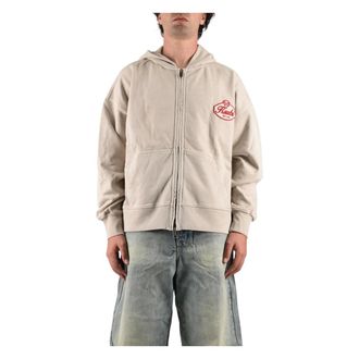 Ksubi SweaT-shirt &agrave; capuche zipp&eacute; - Homme - Sweatshirts et sweats &agrave; capuche - Gris - Taille: XL