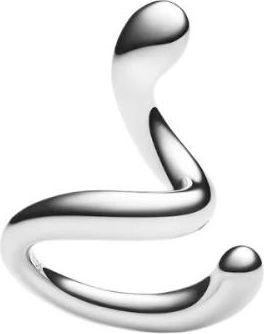 Maria Black Femme, Accessoires, Gris, Taille: ONE Size Coil Whirl Ear Cuff