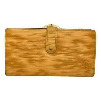 Louis Vuitton Portefeuille en cuir Pre-owned - Femme - Pre-owned - Orange - Taille: ONE Size