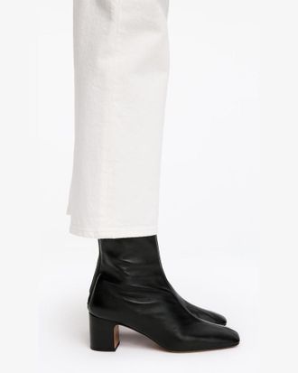 Arket Sock Boot Aus Leder -Schwarz