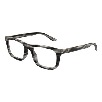Montblanc Rechteckige optische Brille - - Accessories - Herren - Grau - 57 MM