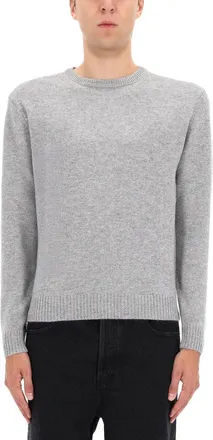 Aspesi Cashmere Knitted Sweater - Gray