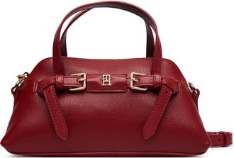 Tommy Hilfiger Handtasche Tommy Hilfiger Th Buckle Mini AW0AW19034 Rot