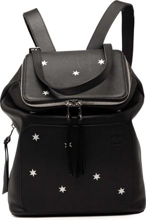 Loewe Rucksäcke - Small Leather Goya Stars Backpack - Gr. unisize - in Schwarz - für Damen
