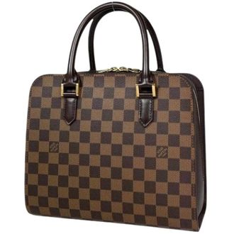 Louis Vuitton Sac &agrave; main vintage Damier Canvas Pre-owned - Femme - Pre-owned - Brun - Taille: ONE Size
