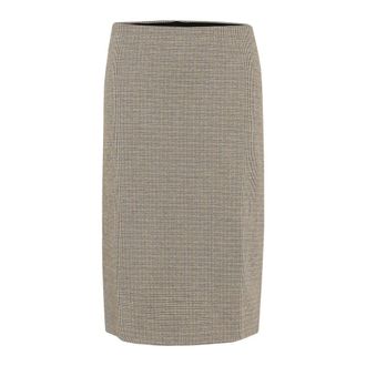 Part Two Braun Kariert Rock Klassischer Stil - - Skirts - Damen - Braun - S