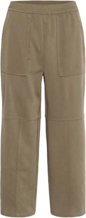 Kaffe Femme, Pantalons, Brun, Taille: 38 FR Straight Pantalons