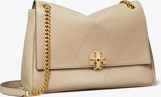 Tory Burch Damen Gesteppte Charlie Schultertasche
