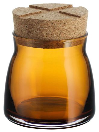 Kosta Boda 7051704 Bruk 212,6 g Bernsteinglas mit Kork, Glas