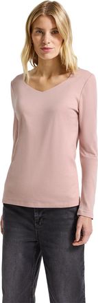 Street One Damen Shirt mit Carr&eacute;e Ausschnitt