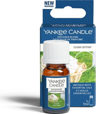 Yankee Candle Company Ultra Sonic Aroma Diffuser-&Ouml;l | Nachf&uuml;llpackung Clean Cotton | 10 ml