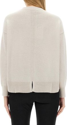 Max Mara Wool-Cashmere Blend Sweater - Gray
