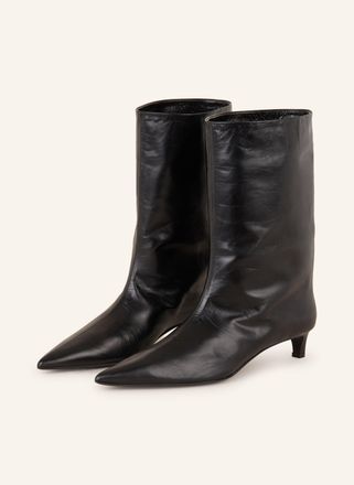 Jil Sander Stiefeletten schwarz