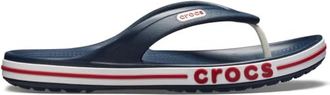 Crocs Unisexe Adulte Bayaband Flip Tongs, Navy/Pepper, 37/38 EU