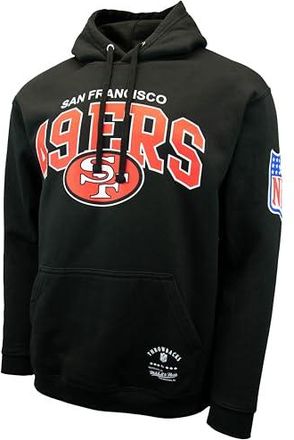 Mitchell & Ness NFL Team Arch Sweat à Capuche - San Francisco 49ers, S