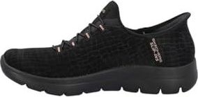 Skechers Womens Summits Classy Night Sneaker, Noir, 39.5 EU