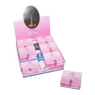 Satya Jewelry Ancient Wisdom Fresh Rose Dhoop Cones