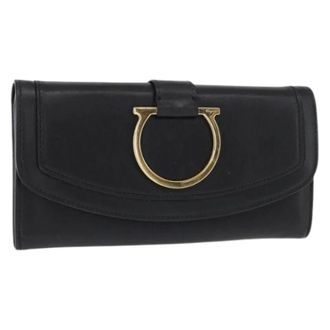 Ferragamo Pre-owned Long Wallet - - Pre-owned - Damen - Schwarzk - ONE SIZE